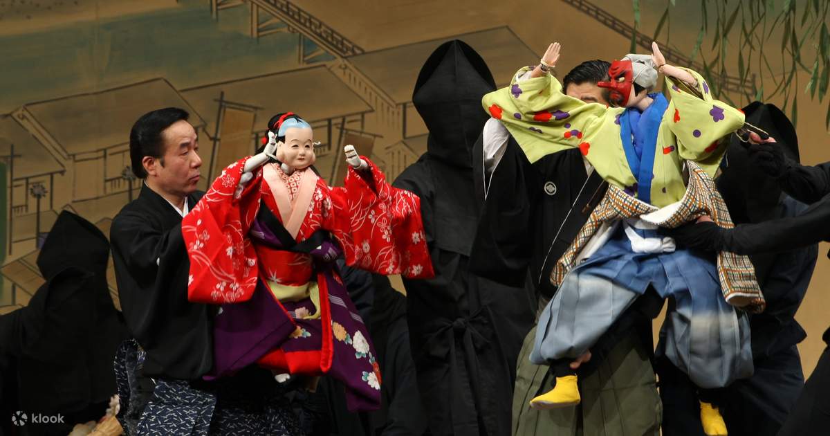 Osaka City, Local Food Tasting & Bunraku Experience Private Half Day Walking Tour - Klook